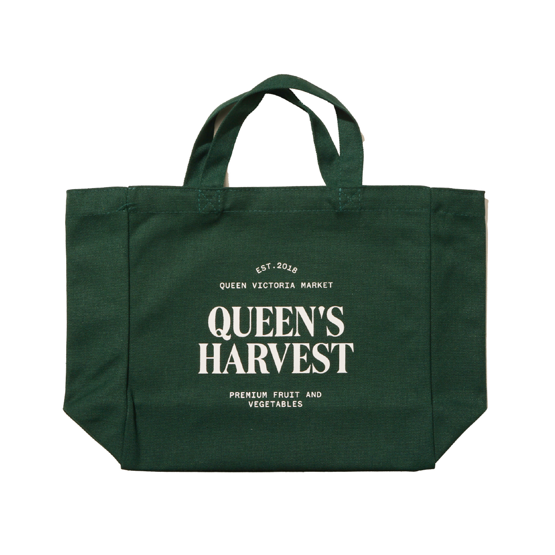 Queen's Harvest Tote Mini Green